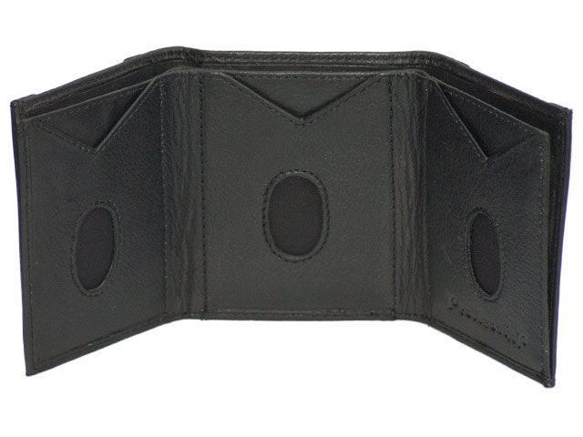 Thumbs up Wallet Slide Out Real Leather Trifold Wallet for Easy Access ...