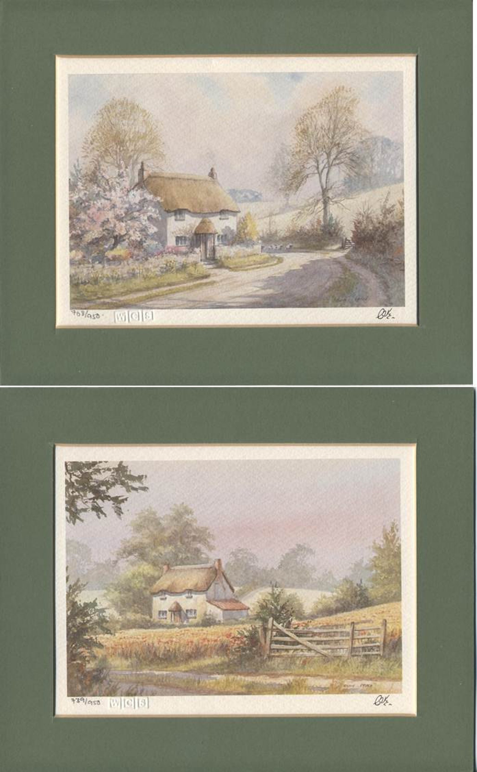 2 Beautiful Vintage Limited Edition Prints by Clive Pryke | Etsy