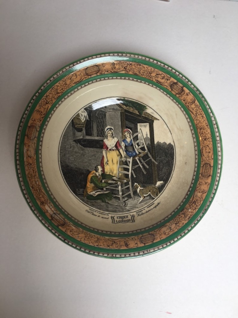 Adams Tunstall English Pottery Cries of London Series Chinese Bowl ...