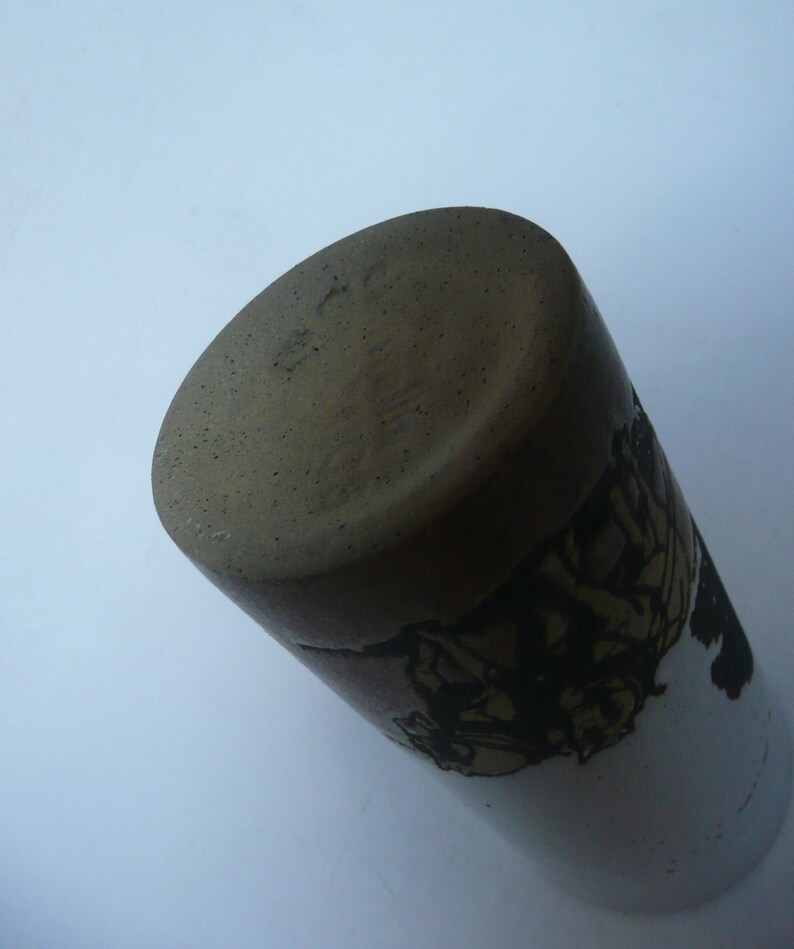 Vintage British Studio Pottery Vase by Alan Wallis Ceramics - Etsy