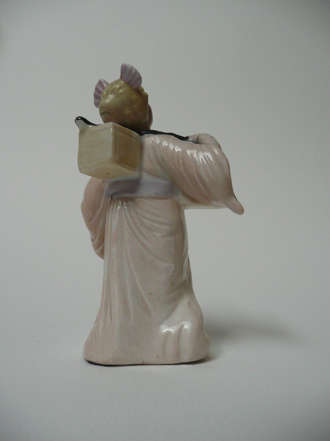 Antique 19th C Porcelain Nodding Lady Figurine | Etsy