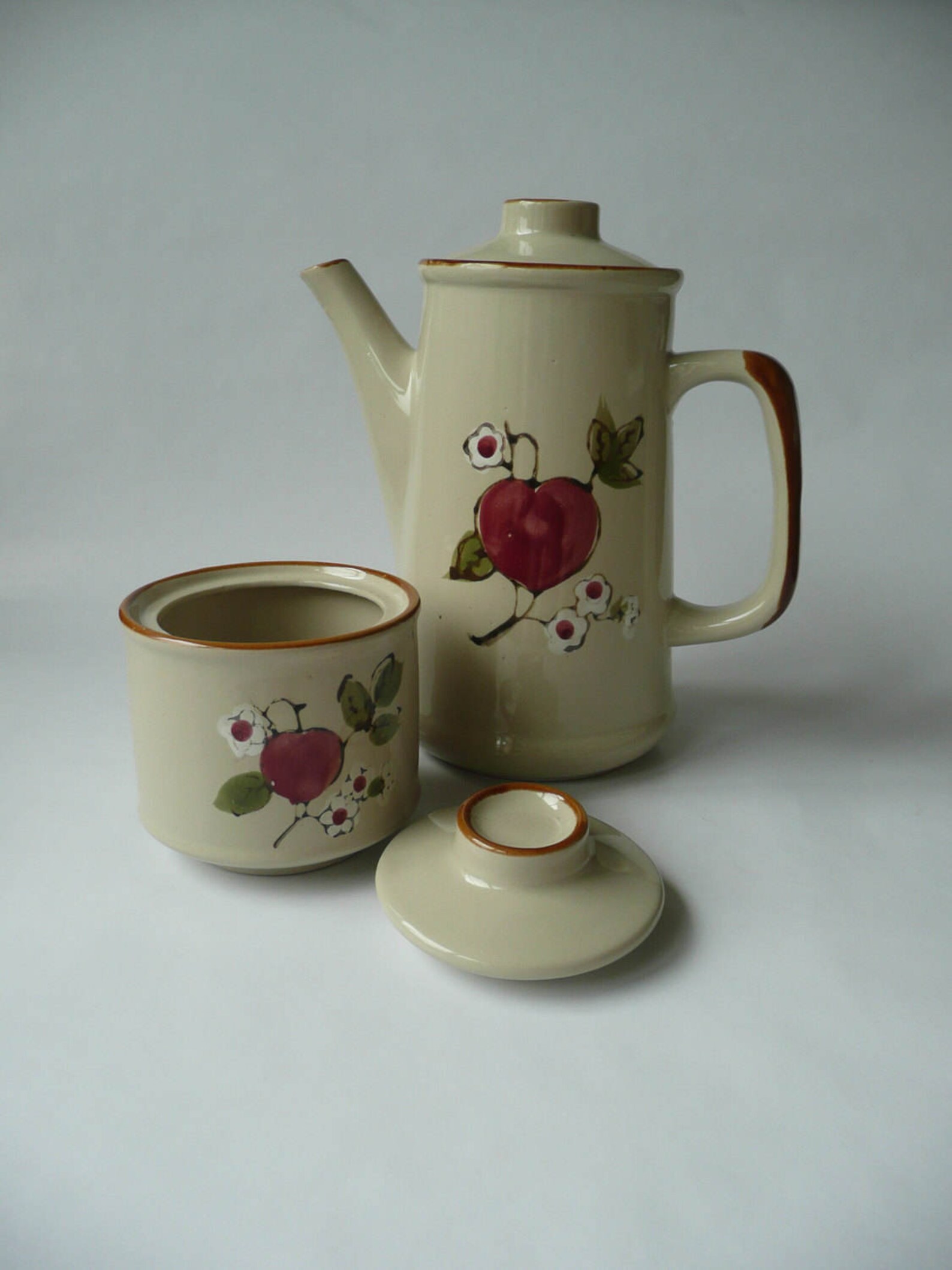 Beautiful Vintage Retro Glazed Japanese 3 Piece Coffee Set | Etsy