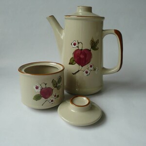 Beautiful Vintage Retro Glazed Japanese 3 Piece Coffee Set Genuine ...