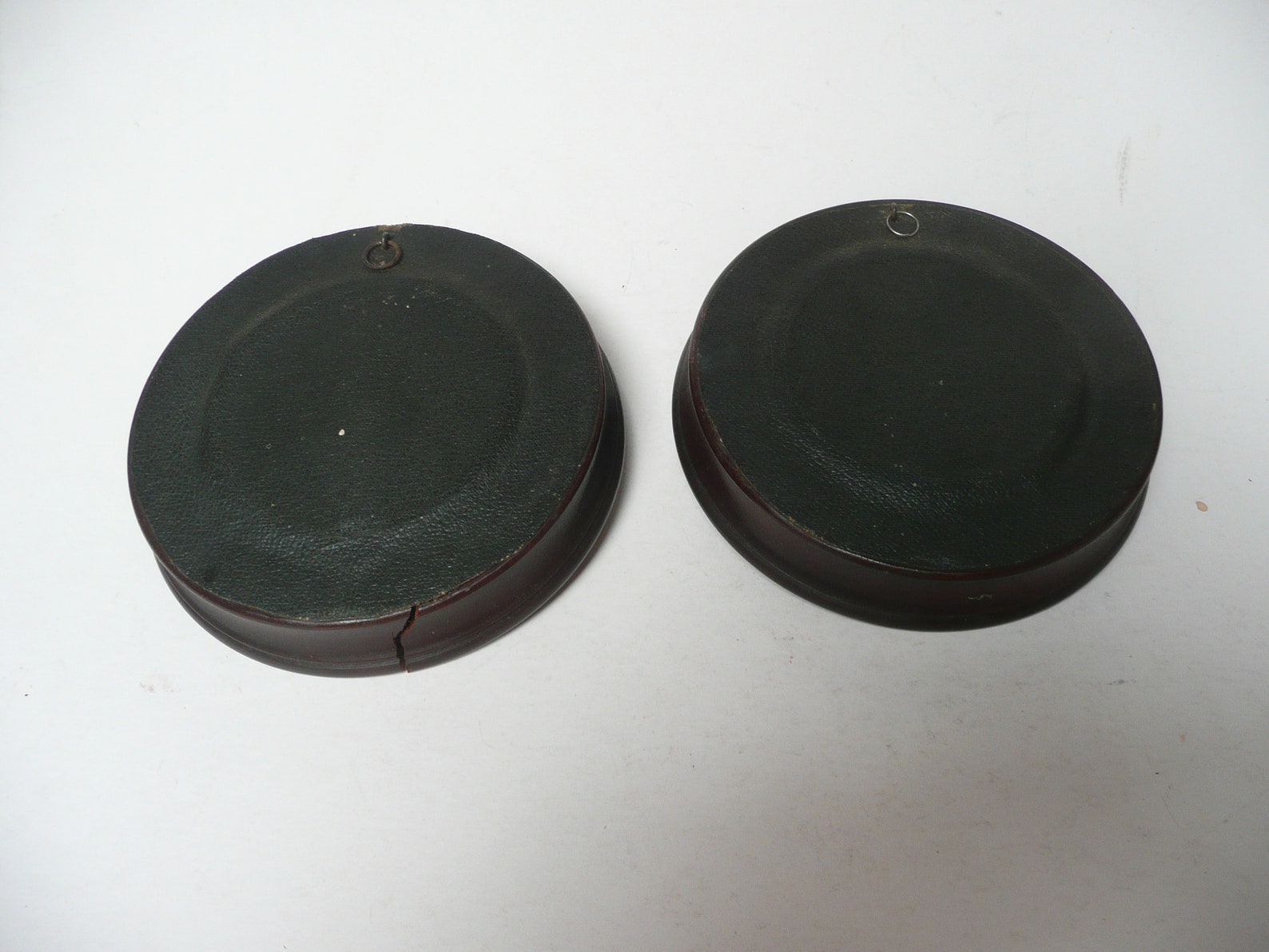 Pair of Framed Antique Victorian Pot Lids Pratt Ware the Chin Chew ...