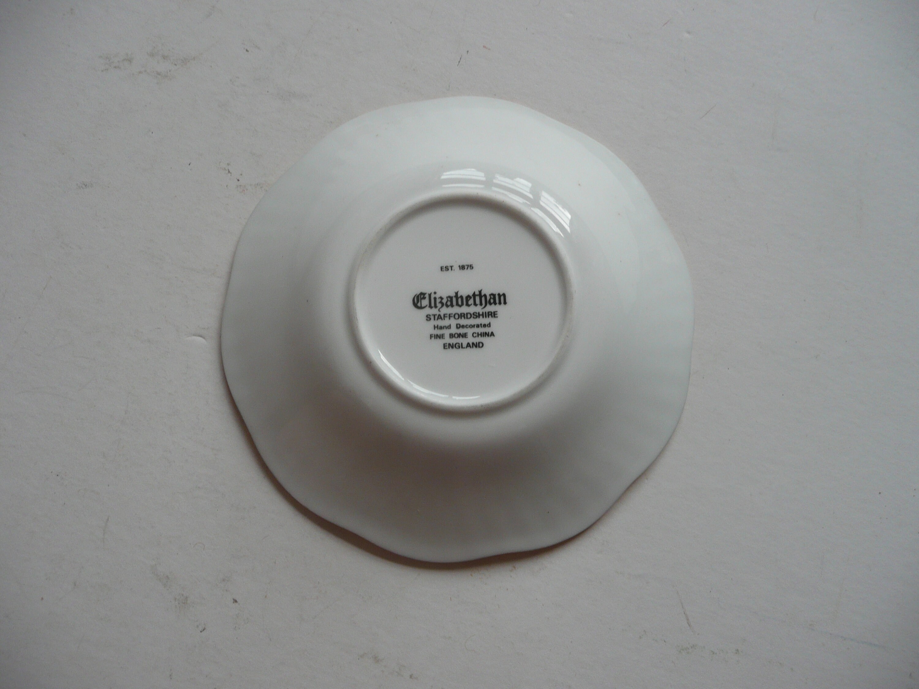 Fine Bone China by Elizabethan Porcelain Staffordshire to - Etsy