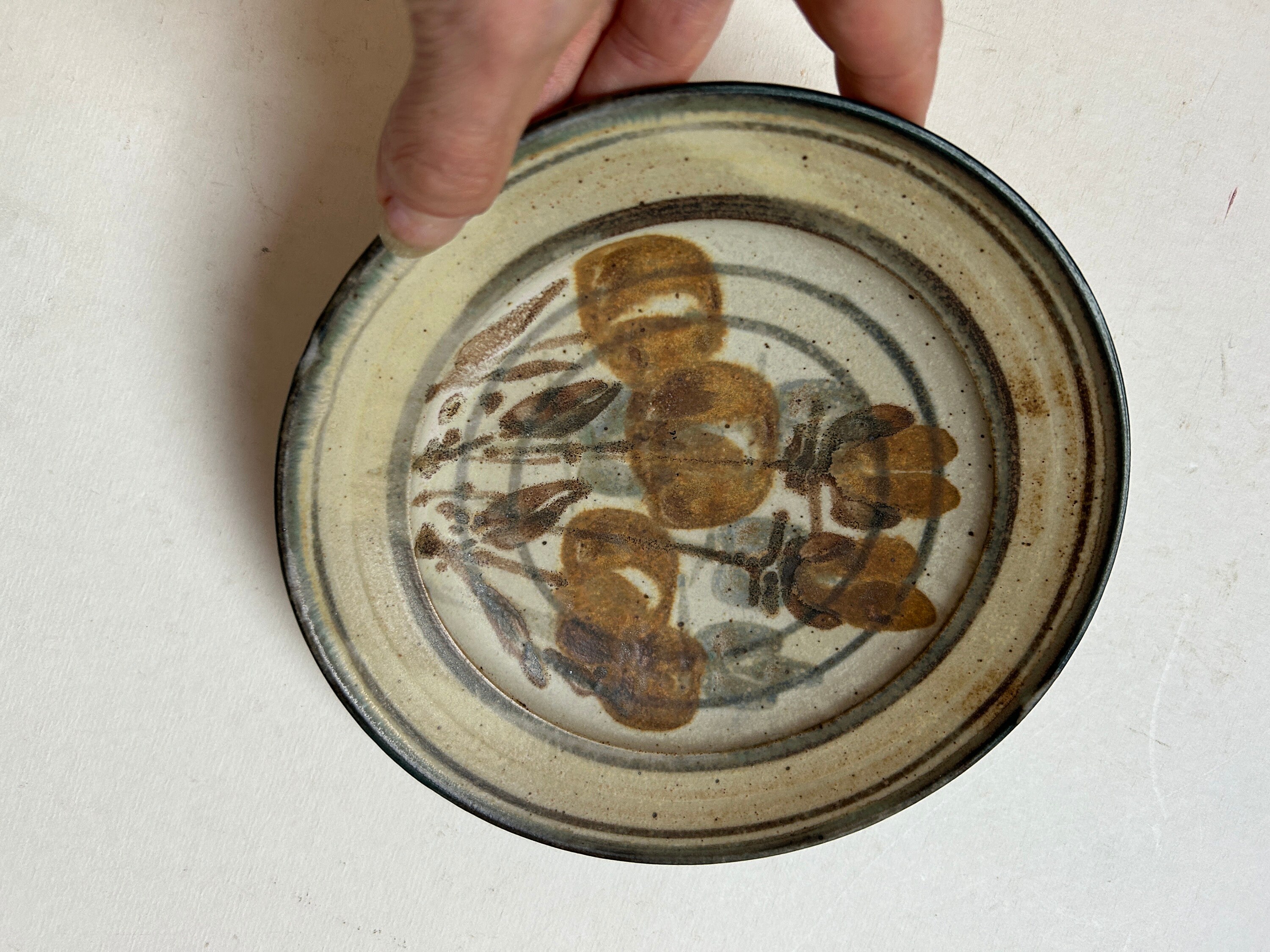 Vintage Studio Pottery Plate by Frank Hamer Platter Hand Made Marked - Etsy