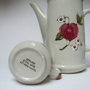 Beautiful Vintage Retro Glazed Japanese 3 Piece Coffee Set Genuine ...