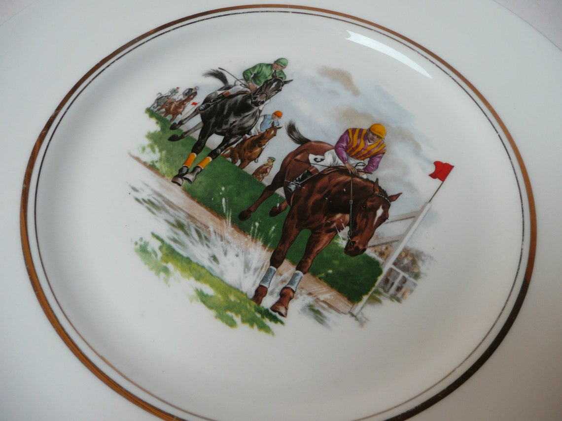 Vintage English Bone China Plate by Springfield Featuring | Etsy