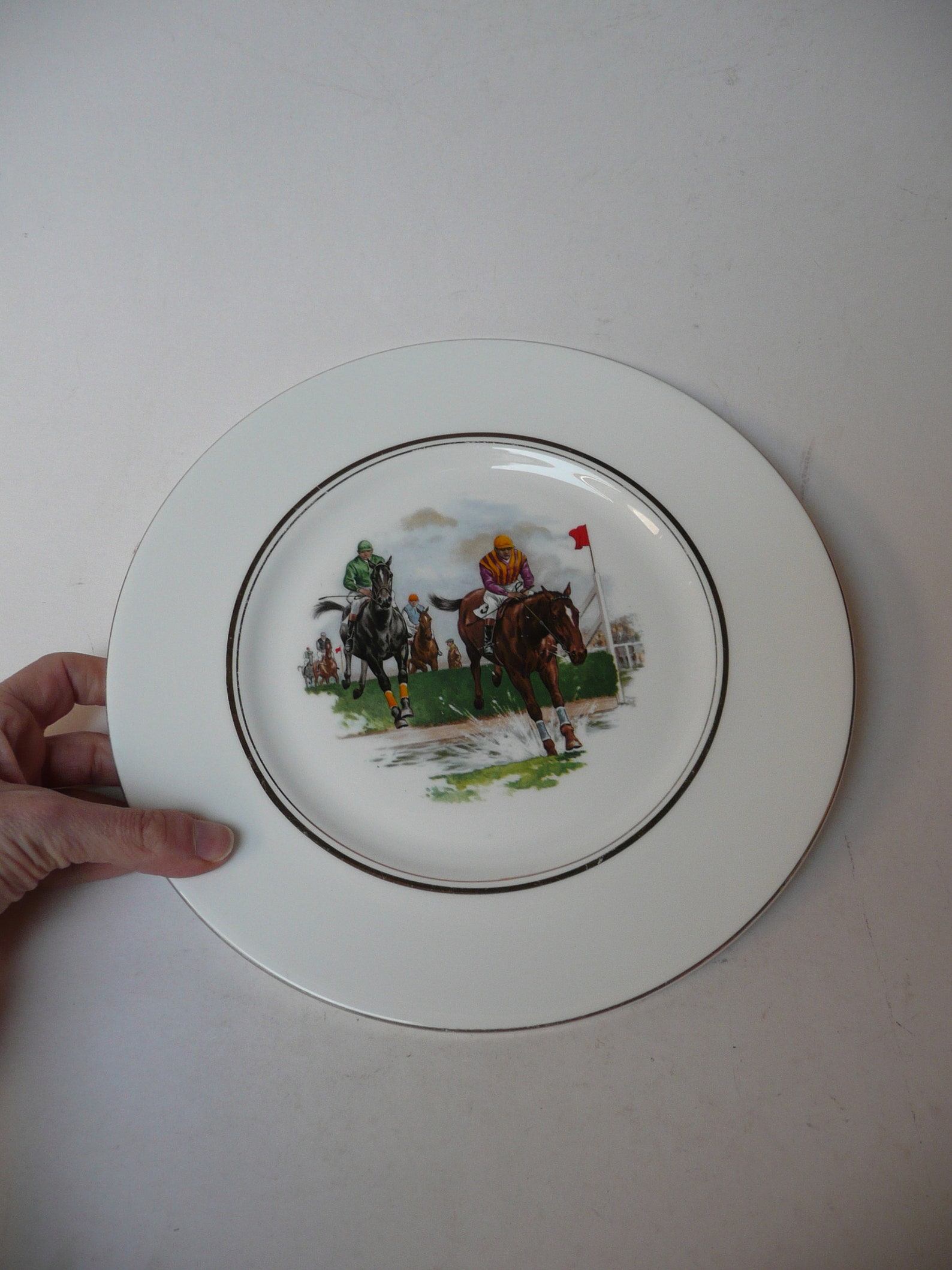 Vintage English Bone China Plate by Springfield Featuring - Etsy