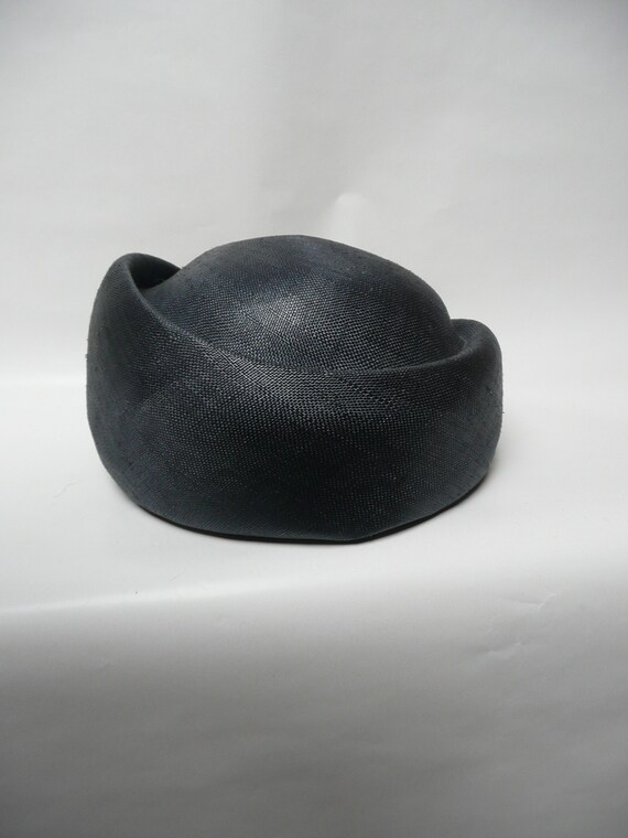 Beautiful Vintage English Hat by Edward Mann in Blue … - Gem