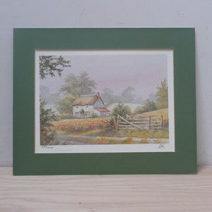 2 Beautiful Vintage Limited Edition Prints by Clive Pryke Countryside ...
