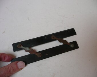 Antique Ebony Ruler - Etsy