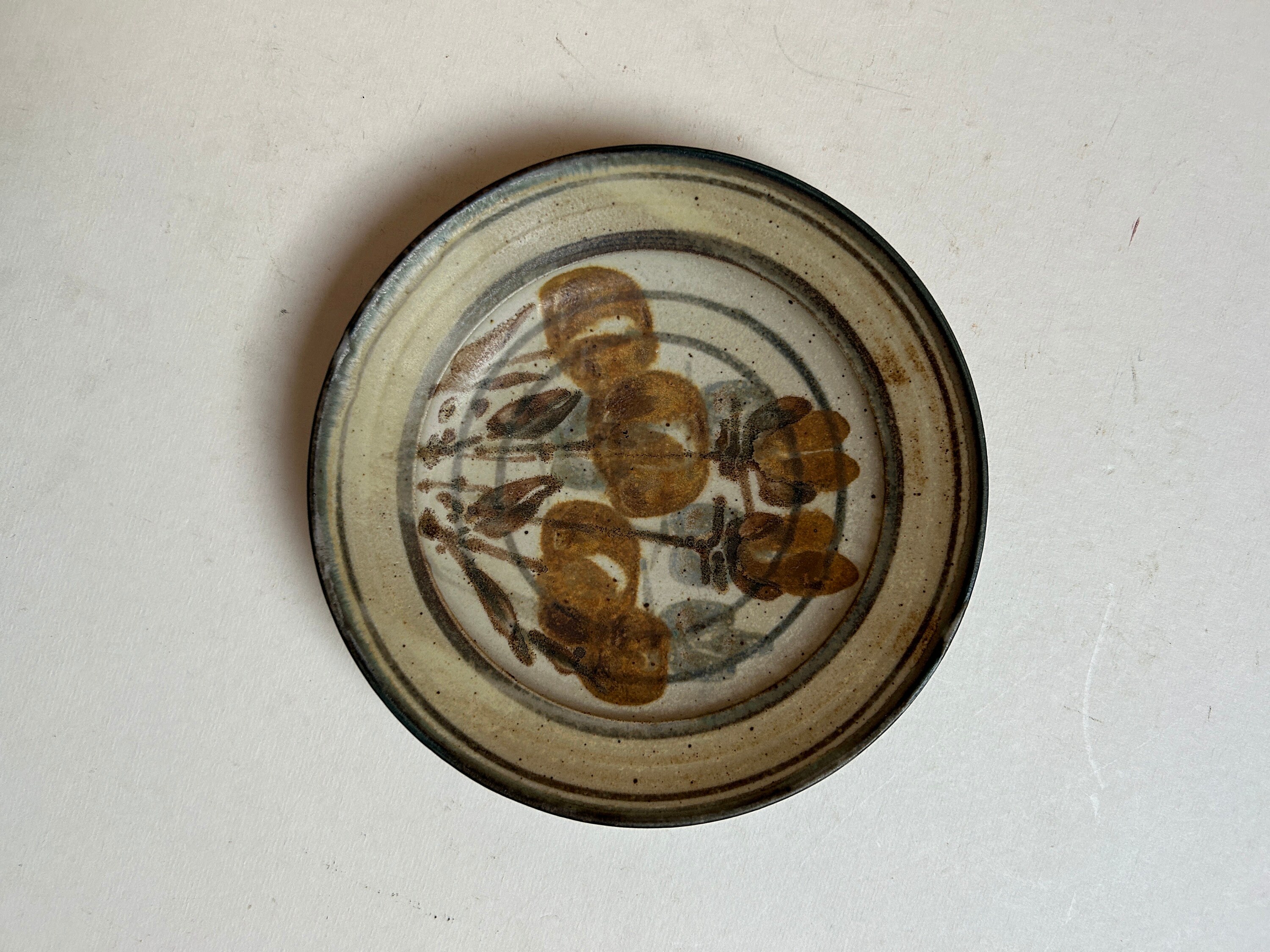 Vintage Studio Pottery Plate by Frank Hamer Platter Hand Made Marked - Etsy