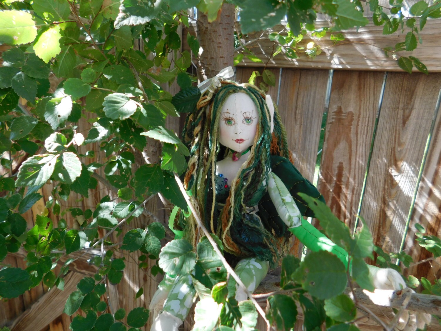 Ooak Art Handmade Articulated Tree Fairy Doll - Etsy