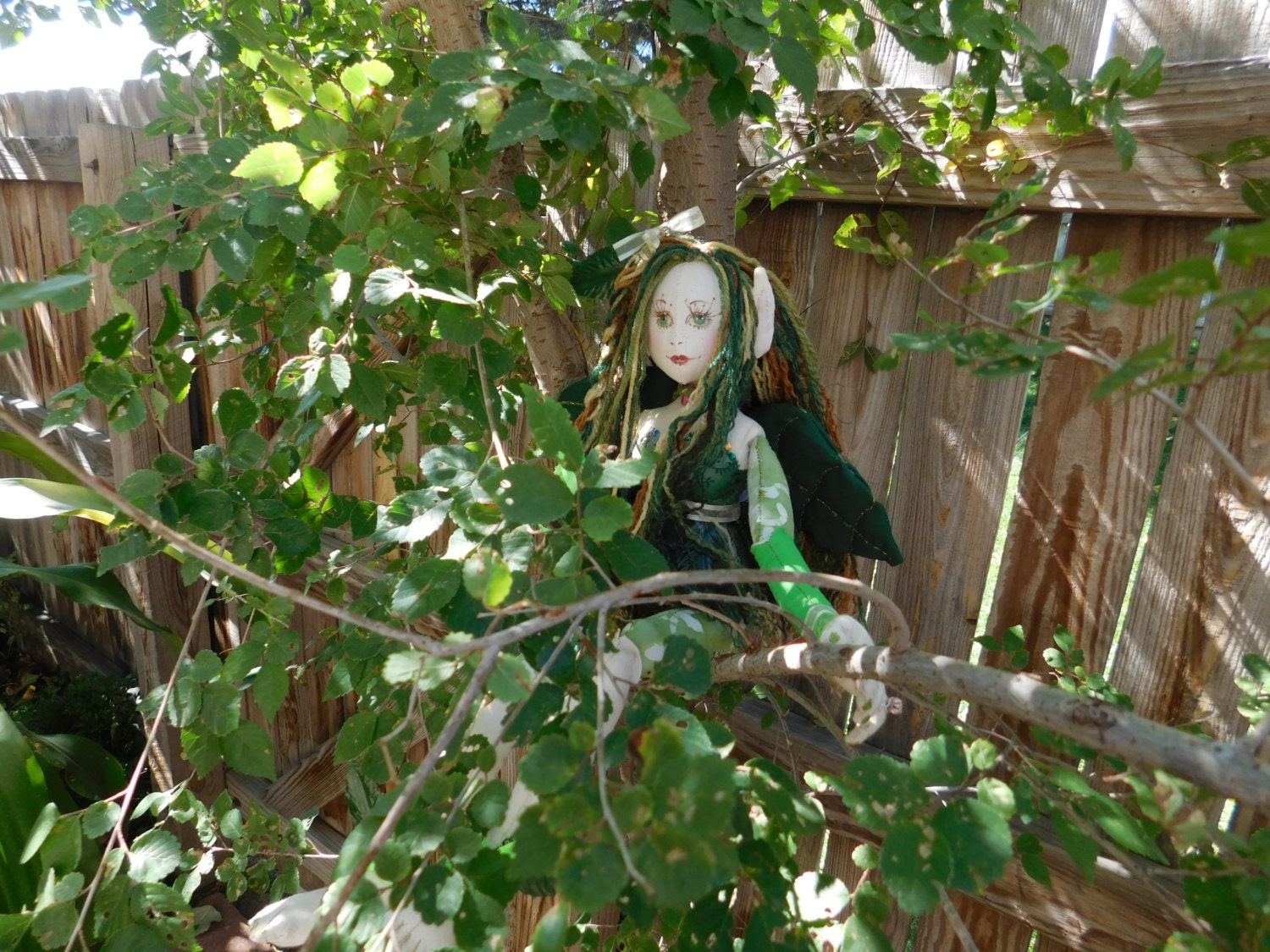 Ooak Art Handmade Articulated Tree Fairy Doll - Etsy