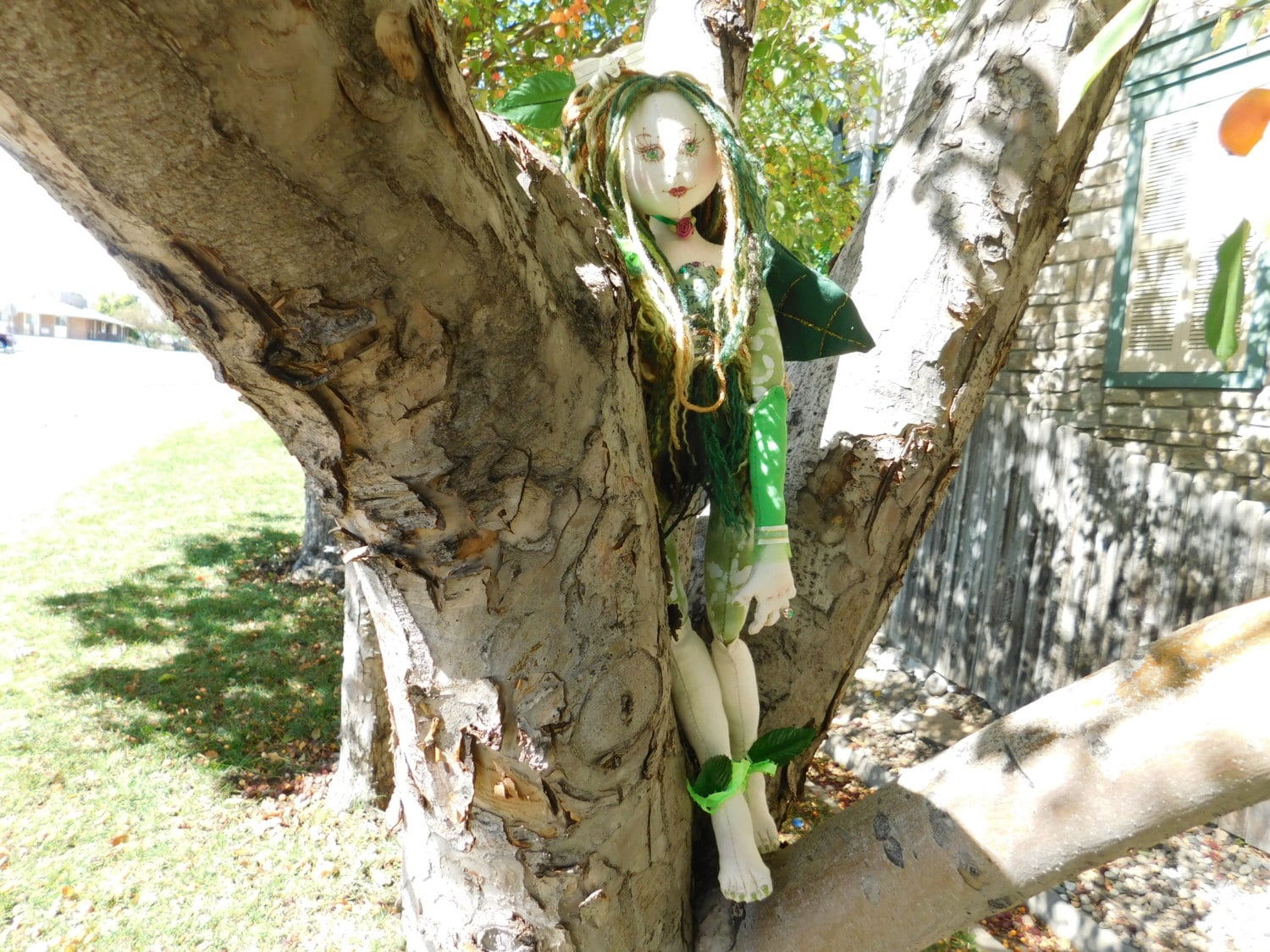 Ooak Art Handmade Articulated Tree Fairy Doll - Etsy