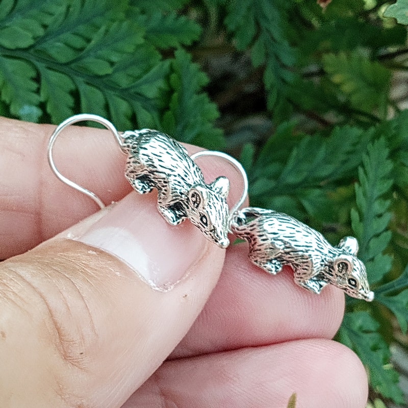 Silver Mouse - Etsy