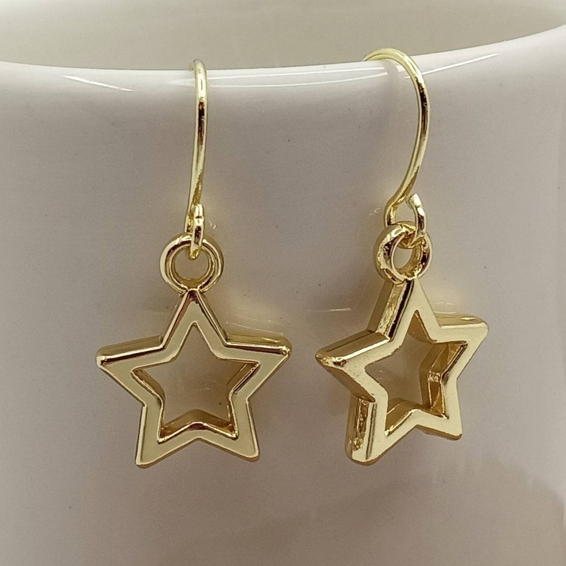 Star Earrings - Etsy
