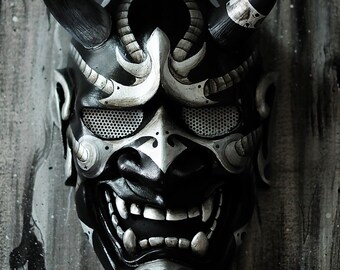 Oni mask | Etsy