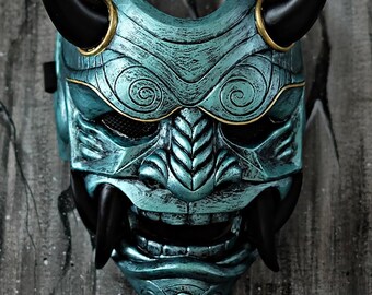 Oni mask | Etsy
