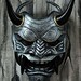 Cool Badass Face Masquerade Mask for Men Samurai Assassin | Etsy