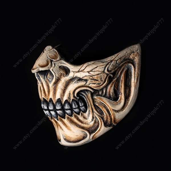 Leather Motorcycle Mask - Etsy