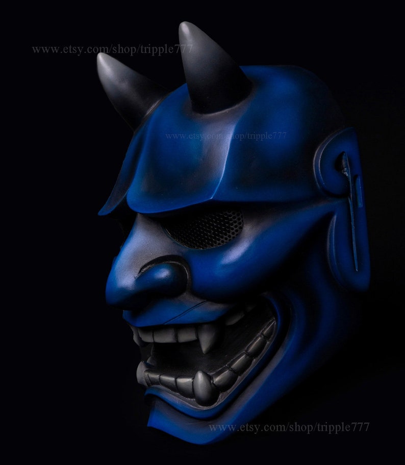 Japanese Hannya Mask Airsoft BB Gun Samurai Oni Kabuki Noh - Etsy