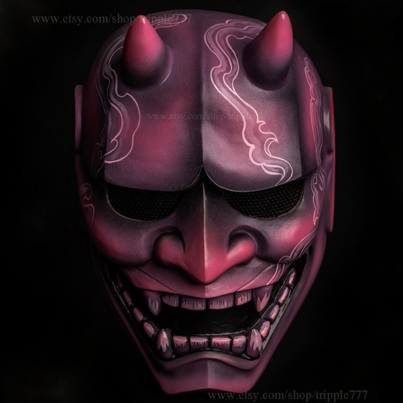 Noh Mask - Etsy