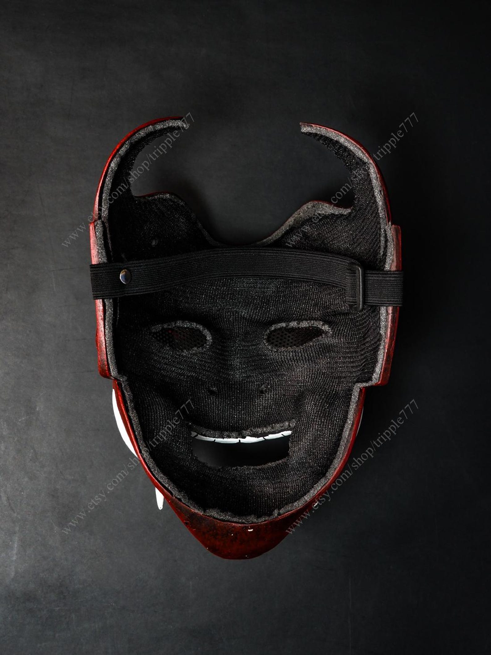 Oni Samurai Airsoft Mask, Halloween Costume BB Gun Assassin Demon ...