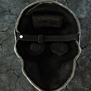 Human Skull Airsoft Mask, Full Face Motorcycle Horror Steampunk Mask ...