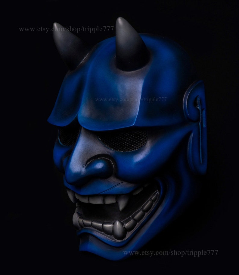 Japanese Hannya Mask Airsoft BB Gun Samurai Oni Kabuki Noh - Etsy