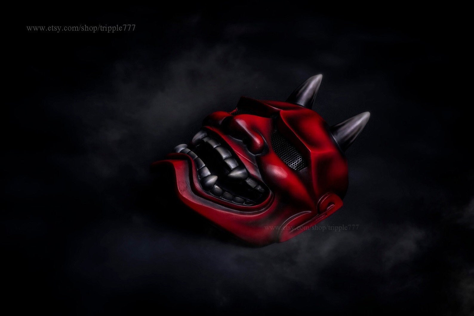 Japanese Hannya Mask Airsoft BB Gun Samurai Oni Kabuki Noh - Etsy