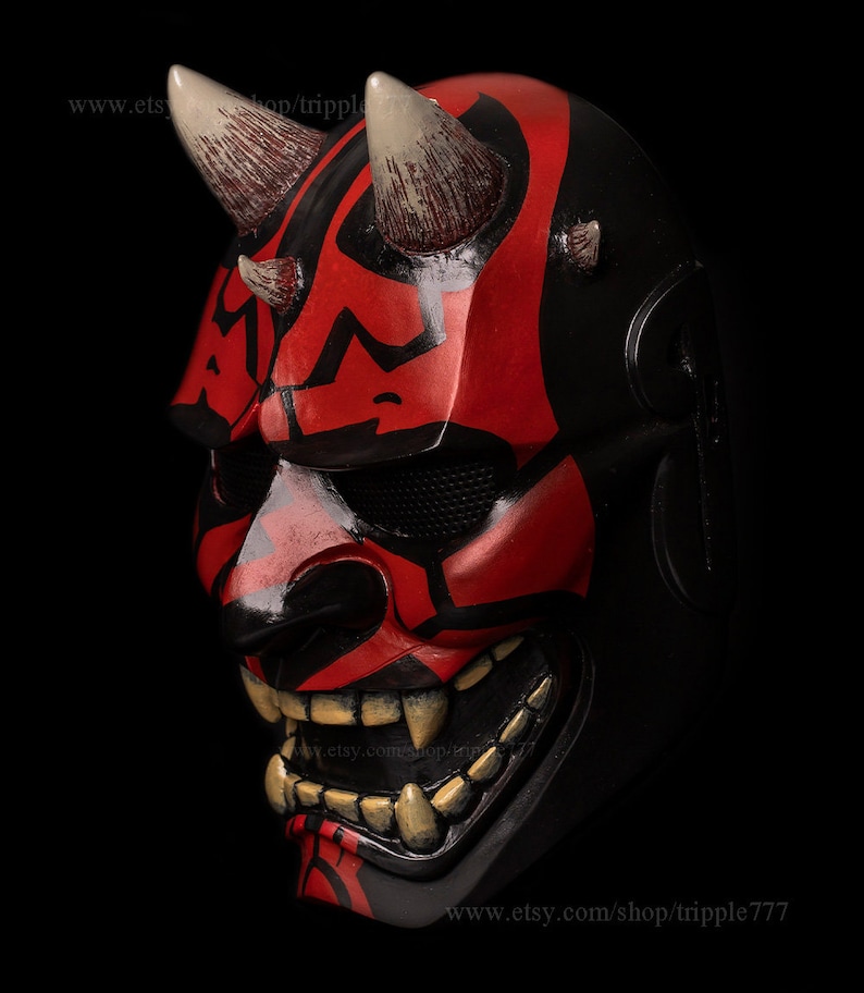 Japanese Hannya Mask Airsoft BB Gun Samurai Oni Kabuki Noh - Etsy
