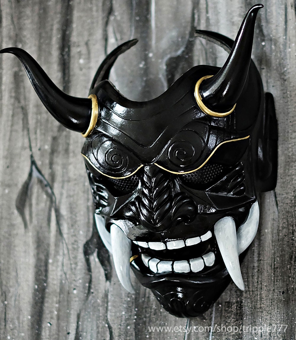 Samurai Assassin Demon Oni BB Gun Airsoft Mask Halloween | Etsy Canada