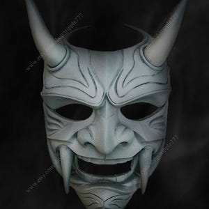 Samurai Oni Airsoft Mask, Halloween Costume BB Gun Assassin Demon ...