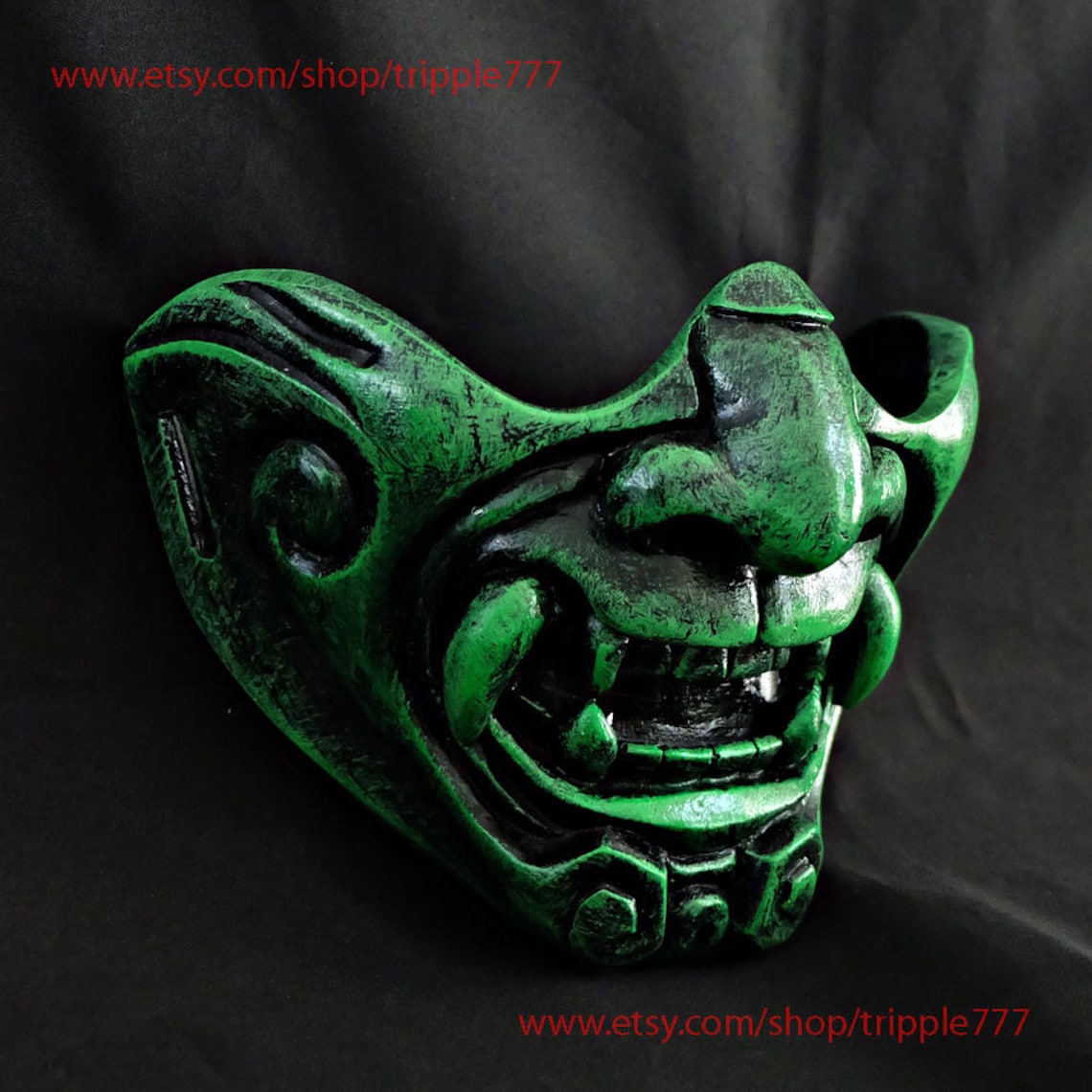Half Cover Knight Samurai Mask Airsoft Mask Halloween - Etsy Australia