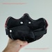 Half Face Airsoft Paintball Motorcycle Mask BB Gun, Warrior Evil Demon ...