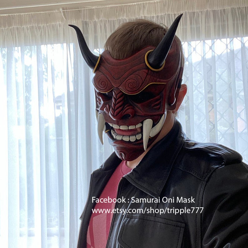 Samurai Assassin Demon Oni BB Gun Airsoft Mask Halloween - Etsy Australia