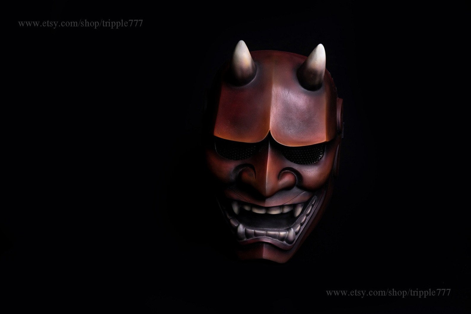 Japanese Hannya Mask Airsoft BB Gun Samurai Oni Kabuki Noh - Etsy