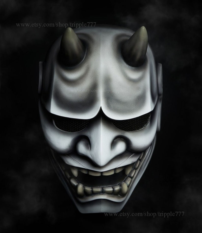 Japanese Hannya Mask Airsoft BB Gun Samurai Oni Kabuki Noh - Etsy