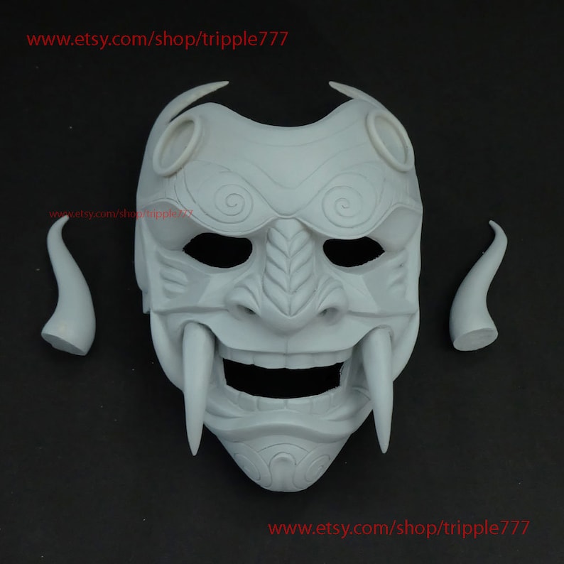 Samurai Assassin Demon Oni BB Gun Airsoft Mask Halloween - Etsy Canada