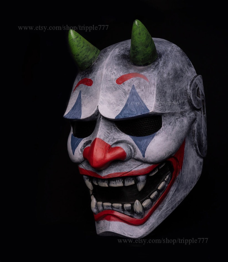 Japanese Hannya Mask Airsoft BB Gun Samurai Oni Kabuki Noh - Etsy