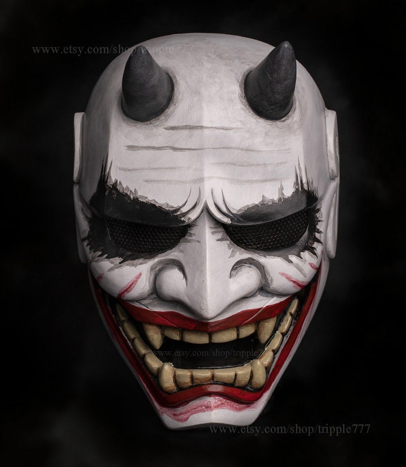 Japanese Hannya Mask Airsoft BB Gun Samurai Oni Kabuki Noh - Etsy