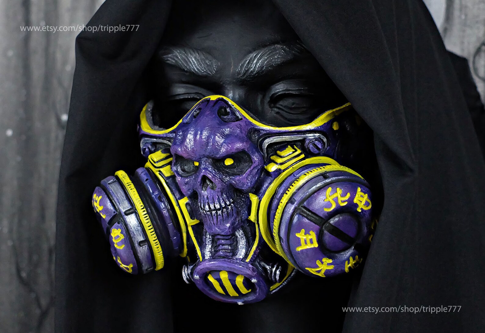 Cyberpunk Steampunk Rider Motorcycle Mask Halloween Costume - Etsy