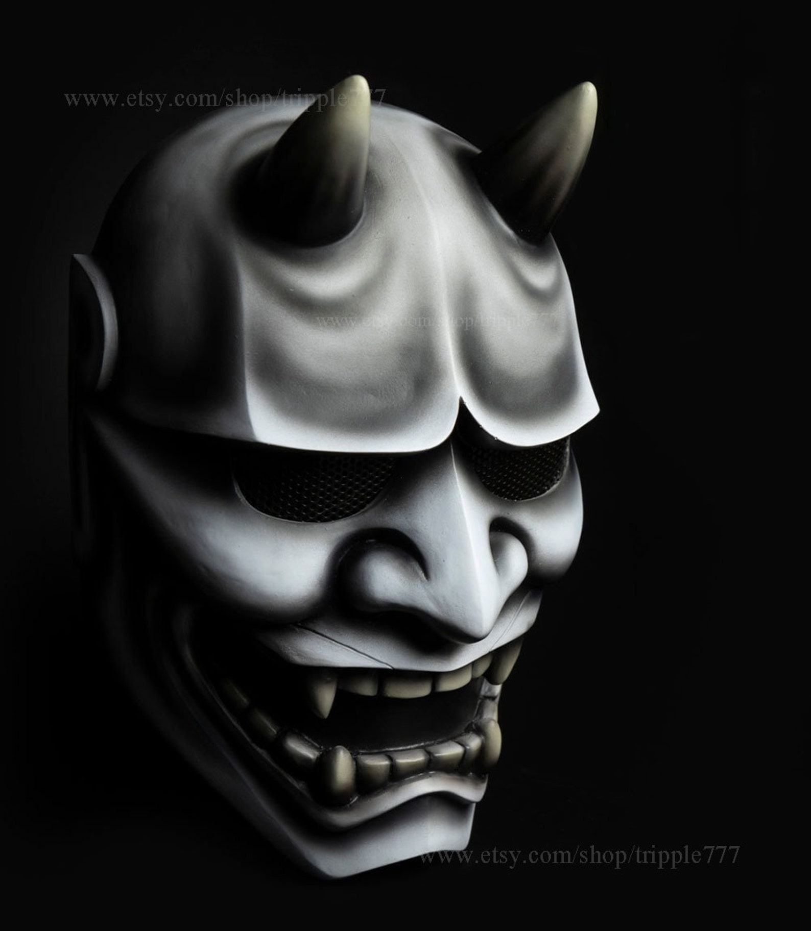 Japanese Hannya Mask Airsoft BB Gun Samurai Oni Kabuki Noh - Etsy