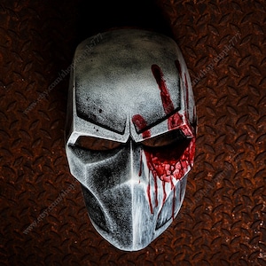 Custom Airsoft Mask Outdoor Tactical Full Face Protective BB Gun ...