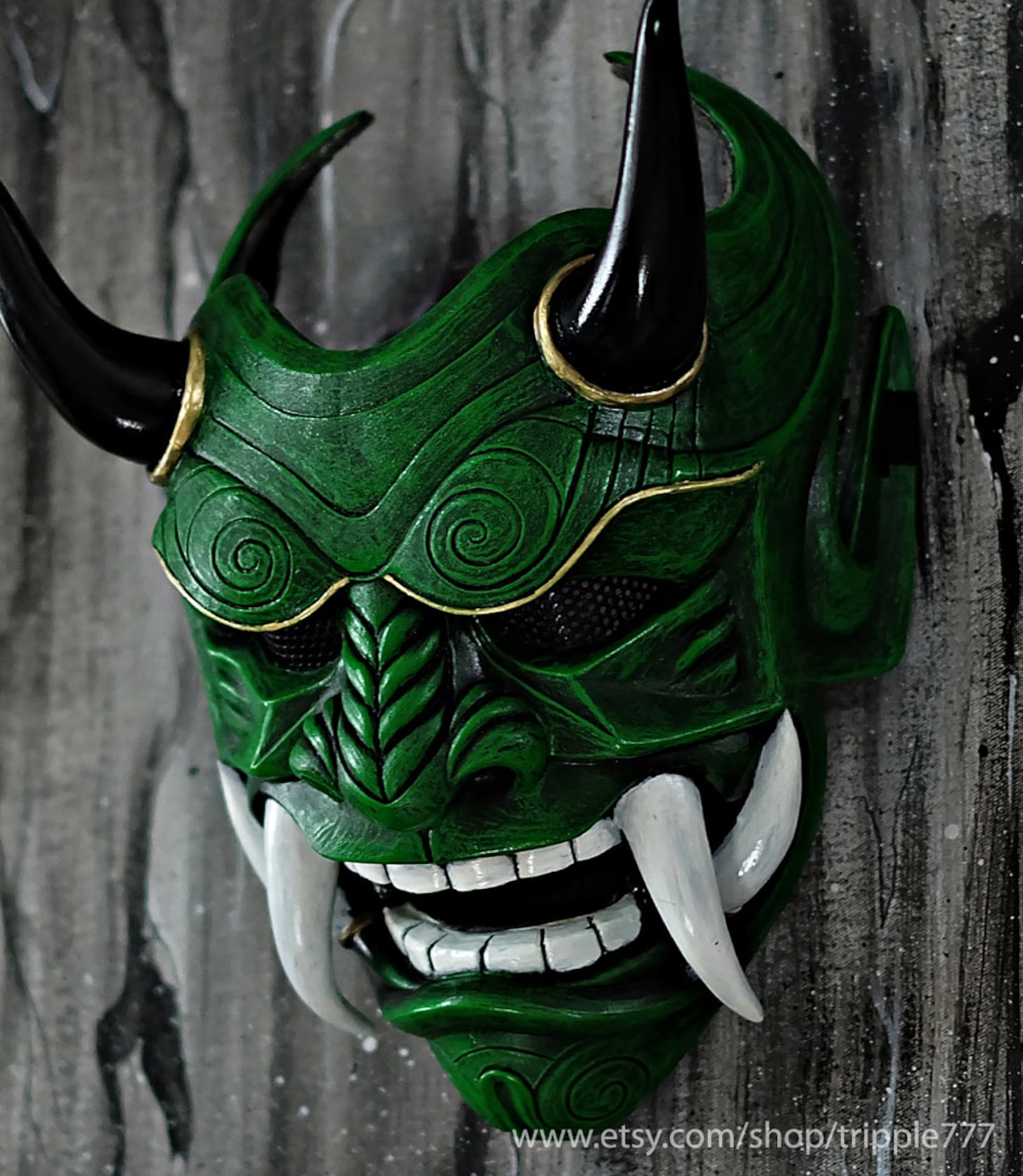 Cool Badass Face Masquerade Mask for Men Samurai Assassin | Etsy