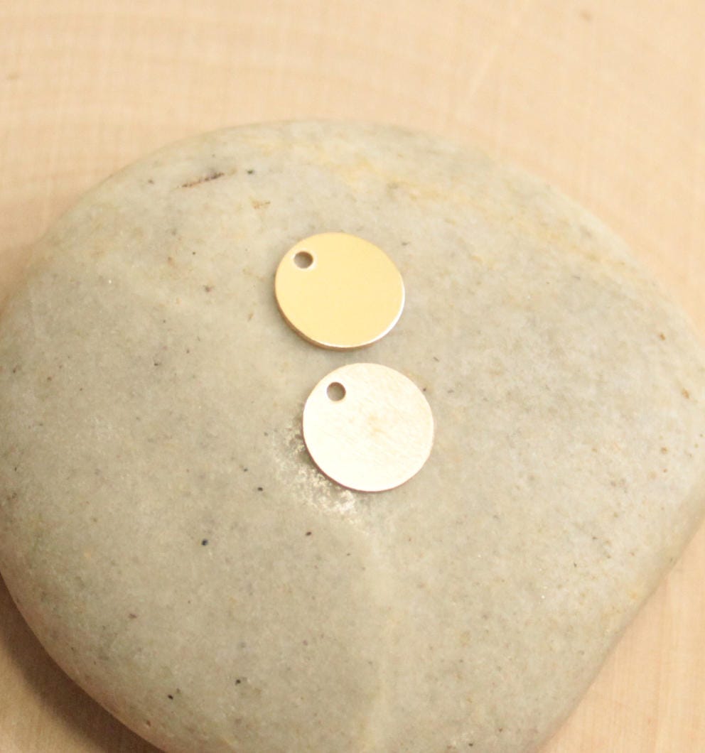 Gold Filled 8.9 Mm Round 24 Gauge Stamping Blank... 1 Piece... - Etsy