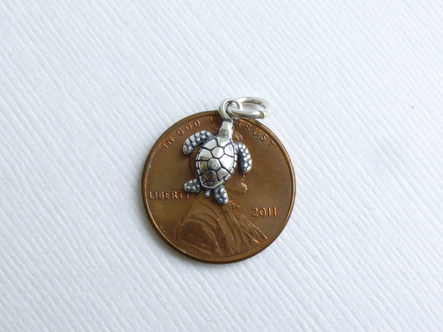 Sterling Silver Turtle Charm 1 Piece Oxidized 925 - Etsy