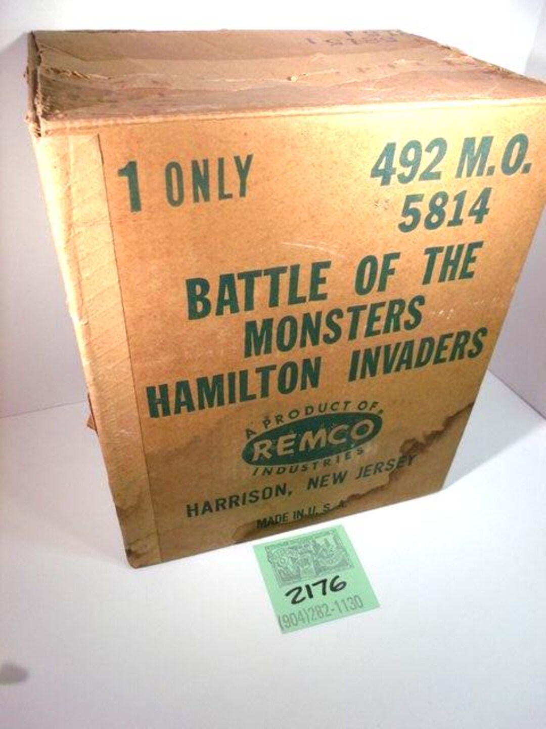 1970's Remco/hamilton Invaders-"battle of the Monsters"-original ...